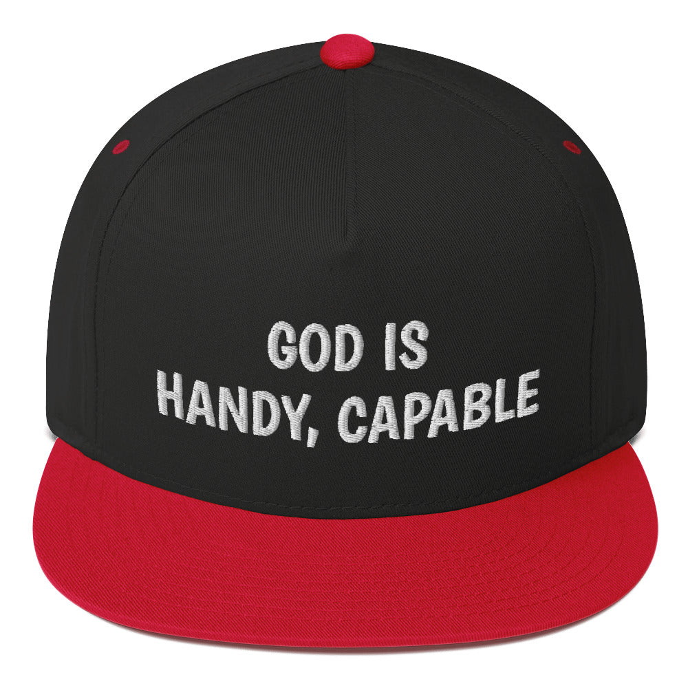 Handy, Capable Flat Bill Cap – Rep For Jesus